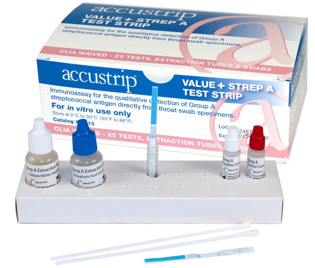 Accutest® Value+ Strep A Test Strip | Complete Laboratory Systems