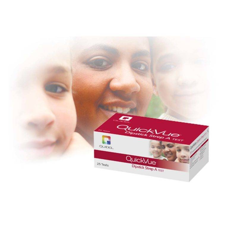 QuickVue Dipstick Strep A Test - Complete Laboratory Systems