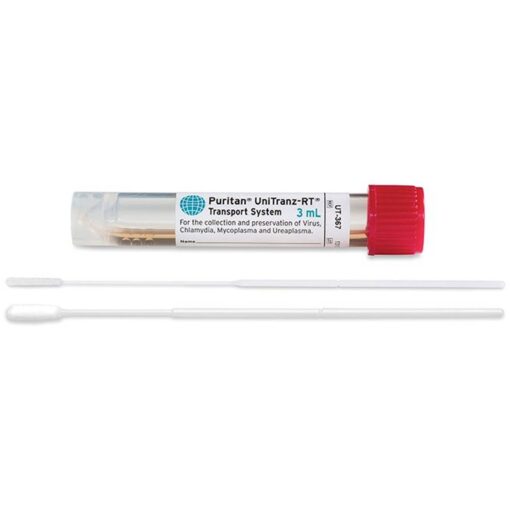 Puritan UniTranz-RT 3ml Filled Vial w/ Elongated & Ultrafine Flock ...